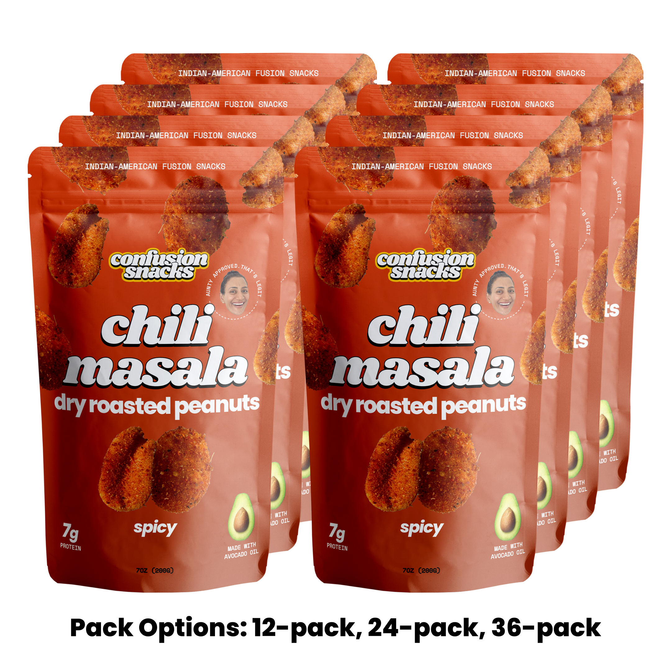 Chili Masala Roasted Peanuts - Wholesale Packs – Confusion Snacks